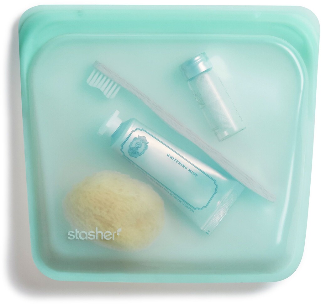 Stasher Sandwichpose 450 ml, Sky - Øvrig Køkkenopbevaring - WWW.HJEM.DK ApS