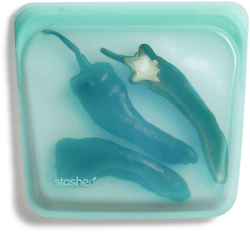 Stasher Sandwichpose 450 ml, Sky - Øvrig Køkkenopbevaring - WWW.HJEM.DK ApS