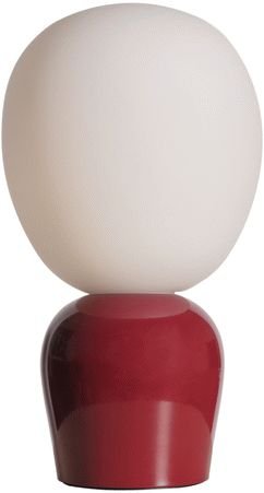 Belid Buddy Bordlampe H33,5 cm, Rød/Opal - Bordlamper - WWW.HJEM.DK ApS
