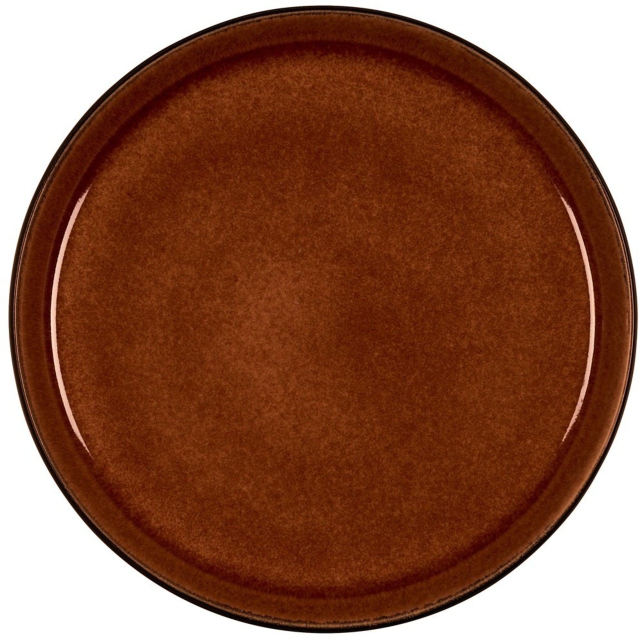 Bitz Tallerken Gastro 21 cm, sort/amber - Tallerkener - WWW.HJEM.DK ApS