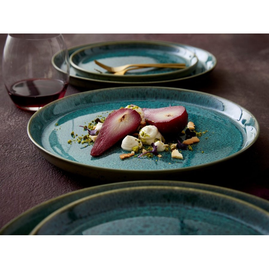 Bitz Tallerken Gastro 27 cm, grøn/grøn - Tallerkener - WWW.HJEM.DK ApS