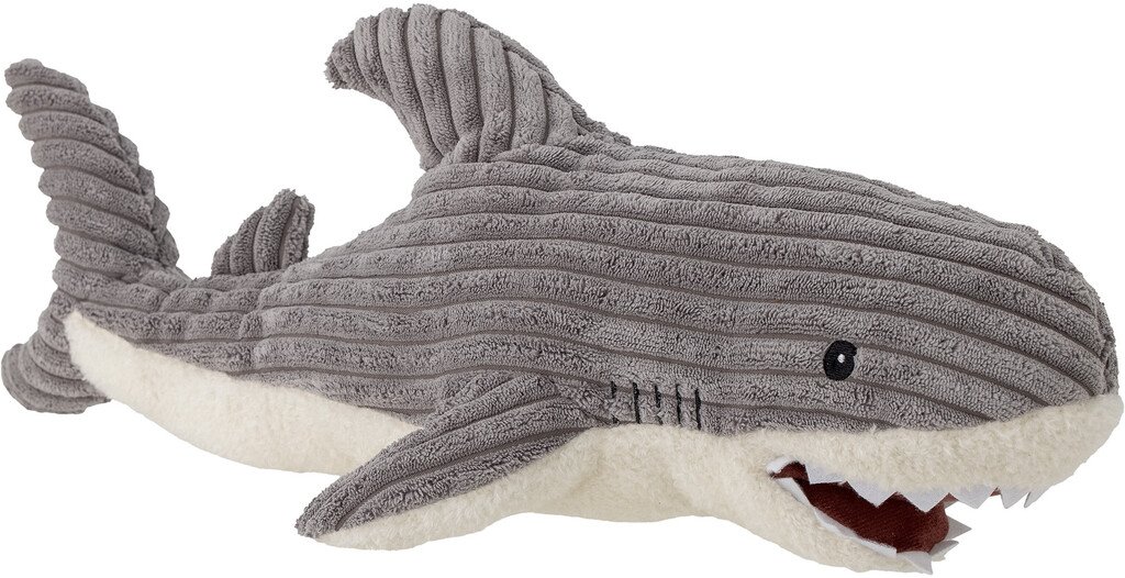 Bloomingville Mini Petter Hai Kuscheltier 48 cm, Grau - Stofftiere und ...