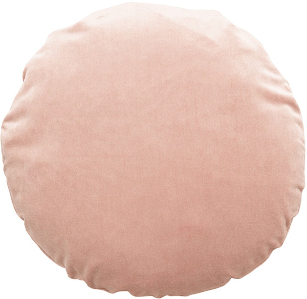 Christina Lundsteen Basic Round Pude Ø45 cm, Pale Rose - Hovedpuder ...
