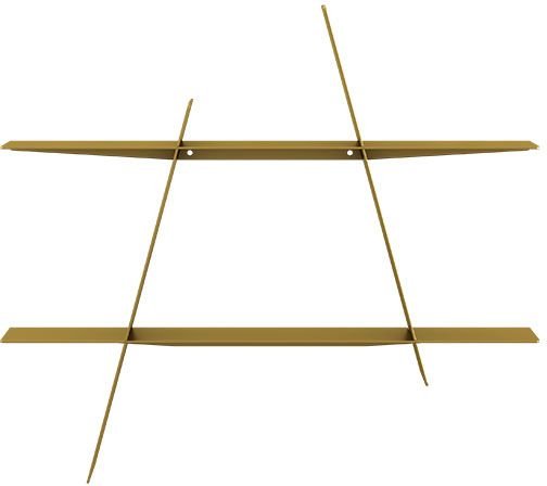Andersen Furniture A-Shelf Hylde 46 cm, Messing - Amagerhylde - WWW ...