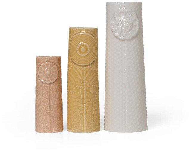Dottir Nordic Design Pipanella Vaser 3 stk., Flock Summer Love - Vaser ...