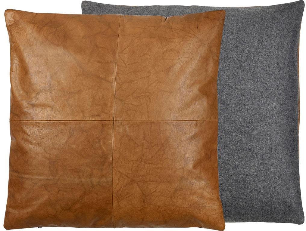 Södahl Lodge Pude 60x60 cm, Sort/Tobacco - Hovedpuder - WWW.HJEM.DK ApS