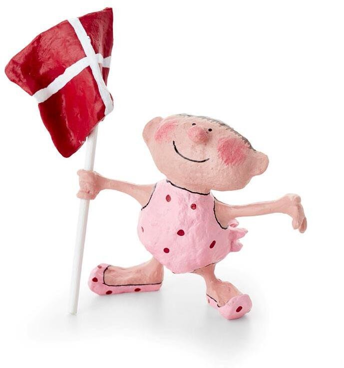 Medusa Copenhagen Ida med flag Figur, 10cm - Øvrigt Boliginteriør - WWW ...