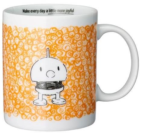 Hoptimist Mug Hoptimist Krus, Orange - Krus med hank - WWW.HJEM.DK ApS