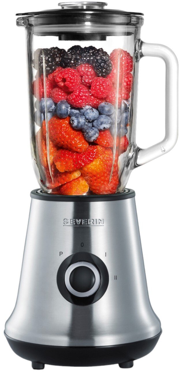 Severin Blender 1 L, Sort/Sølv - Blendere - WWW.HJEM.DK ApS