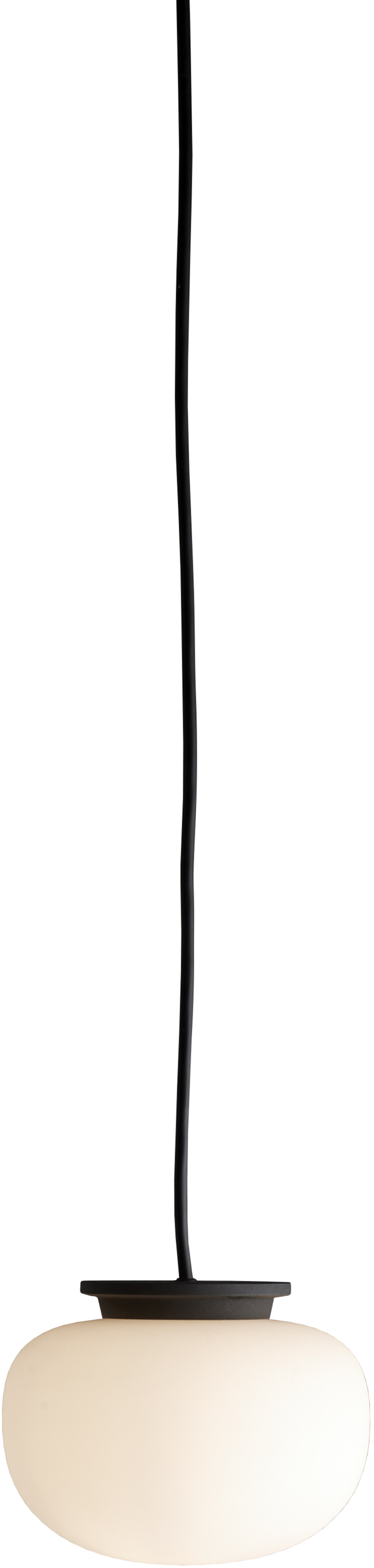 Frandsen Supernate Pendel Ø13 cm, Opal/Sort - Pendler - WWW.HJEM.DK ApS