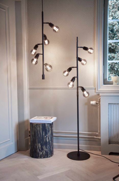 Halo Design Compass Lang Pendel 5 Armet H181 cm, Sort - Pendler - WWW ...