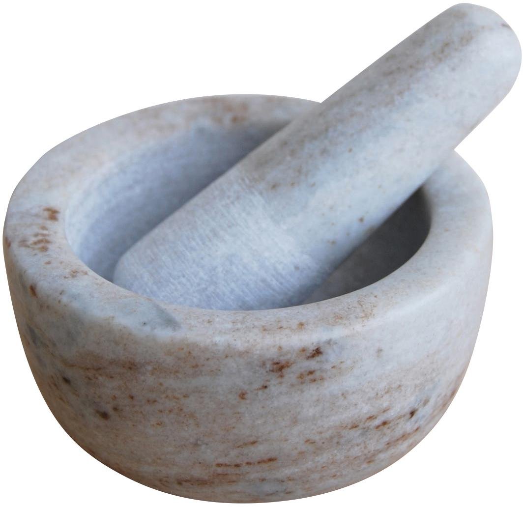 Køb Point Virgule Morter m. Støder Ø12 cm, Hvid Marmor