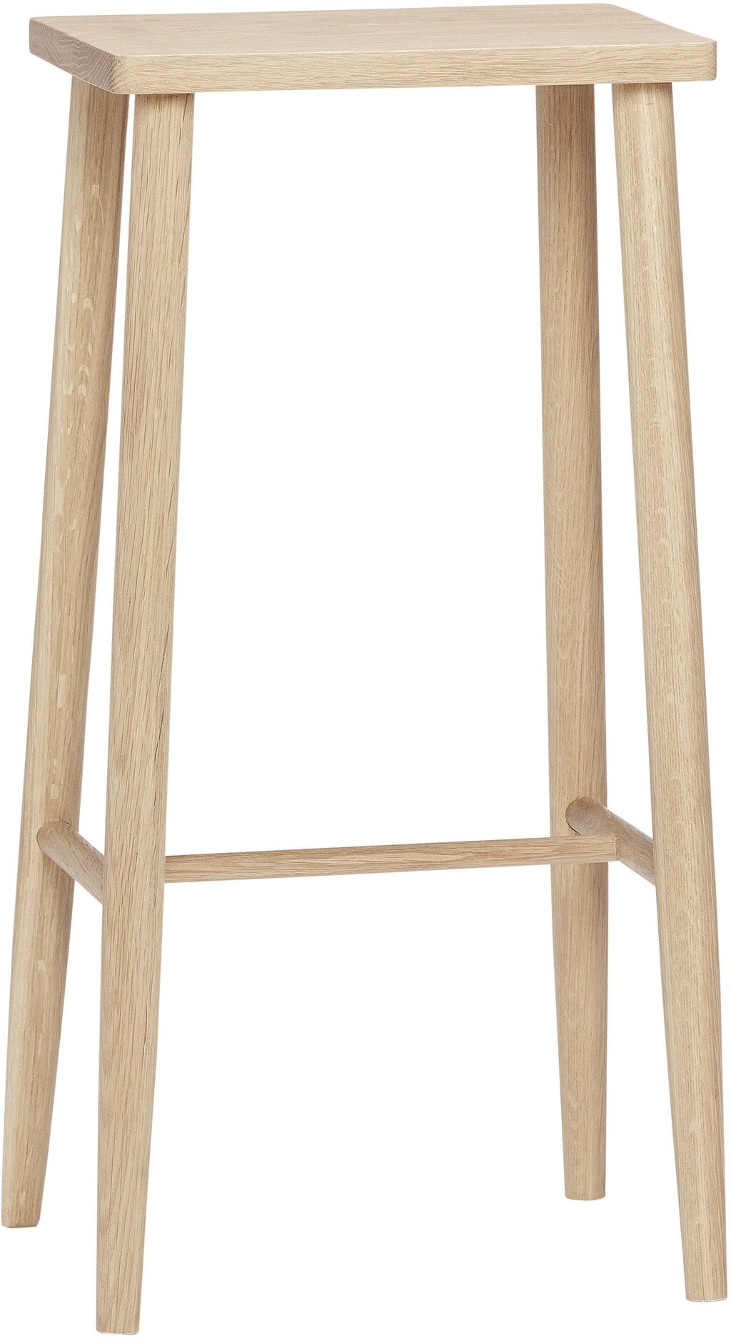 Hübsch Folk Barstol H72 cm, Eg - Barstole - WWW.HJEM.DK ApS