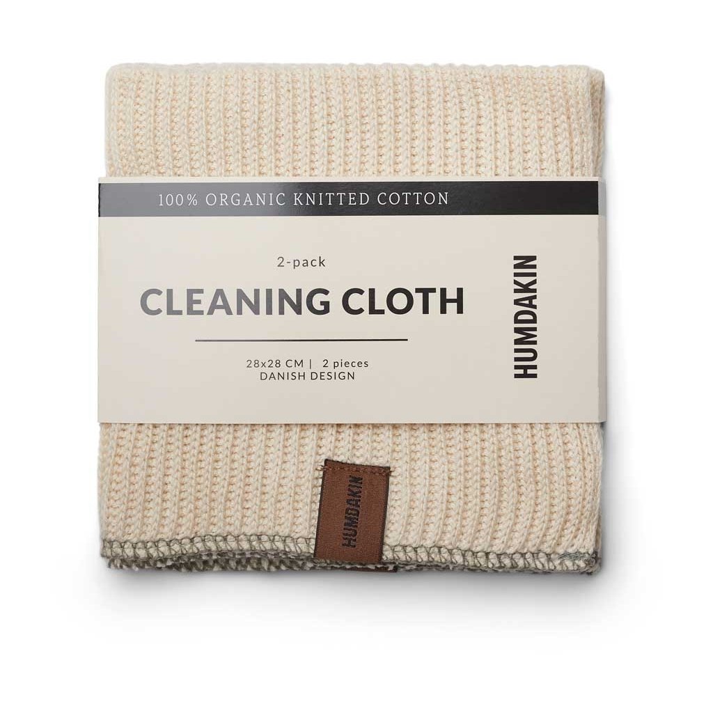 Humdakin Karklud 2 stk 28x28 cm, Shell/oak - Viskestykker & Karklude ...