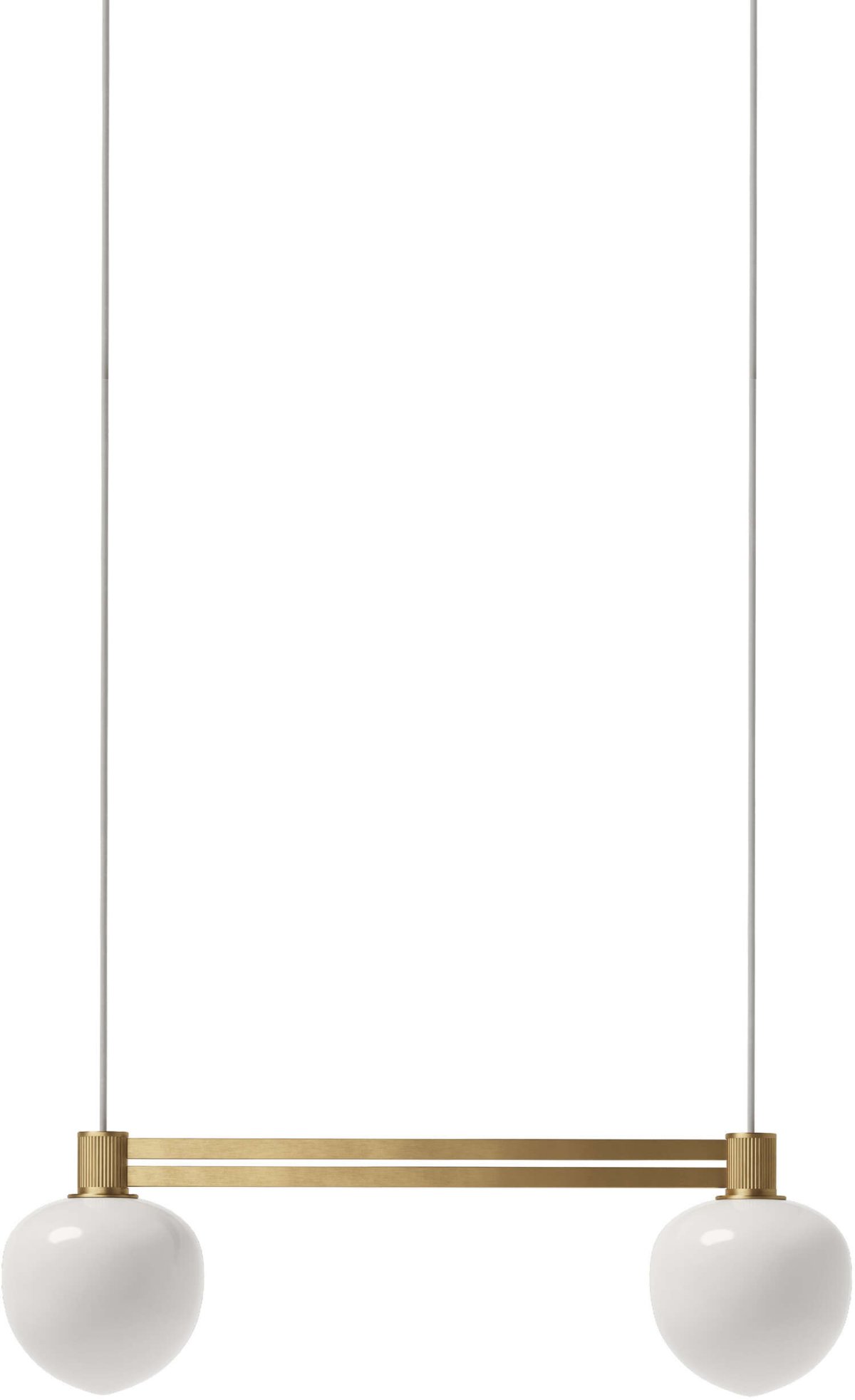 LYFA MEMOIR 120 SIDE BY SIDE II Pendel 50,4 cm, Messing - Pendler - WWW.HJEM.DK ApS