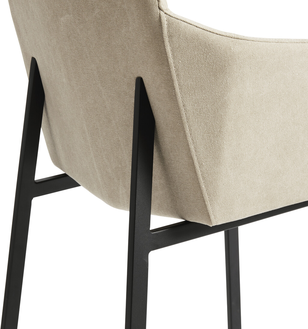 Muubs Chamfer Stol, Desert/Sort - Loungestole - WWW.HJEM.DK ApS