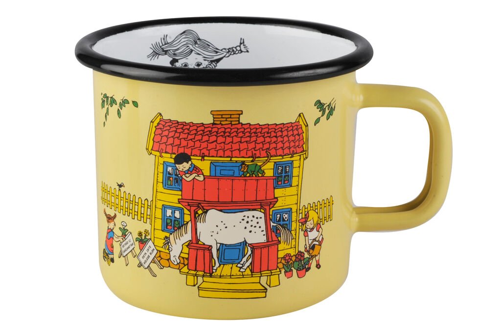Muurla Pippi Krus 3,7 dl, Villa Villekulla - Krus med hank - WWW.HJEM ...