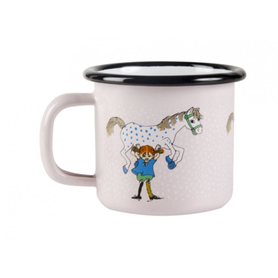Muurla Pippi Krus 1,5 dl, Pippi & hesten - Krus med hank - WWW.HJEM.DK ApS
