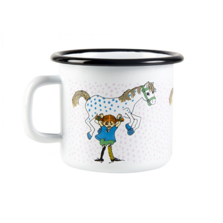 Muurla Pippi Krus 2,5 dl, Pippi & hesten - Krus med hank - WWW.HJEM.DK ApS
