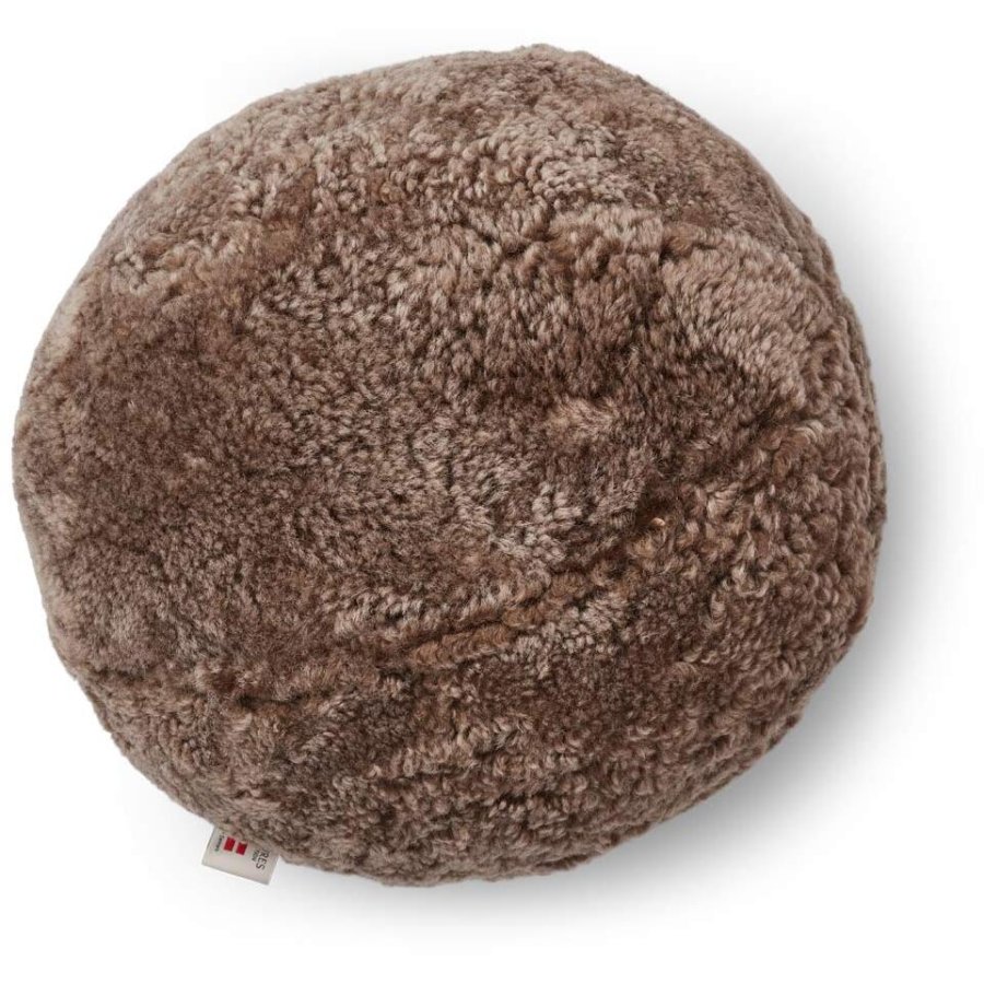 NATURES Collection Pude Ø25 cm, Taupe - Hovedpuder - WWW.HJEM.DK ApS