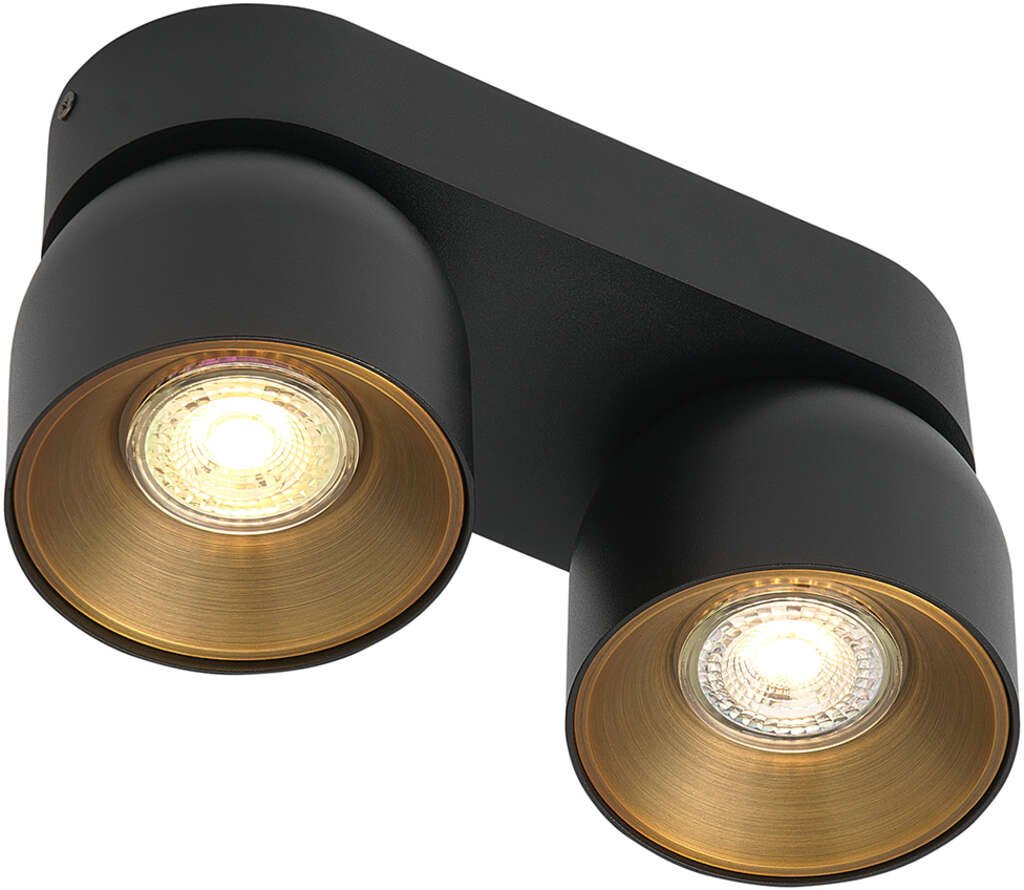 Nordlux Pitcher 2-Spot Spotlight Ø10 cm, Sort - Påbygningsspots - WWW ...