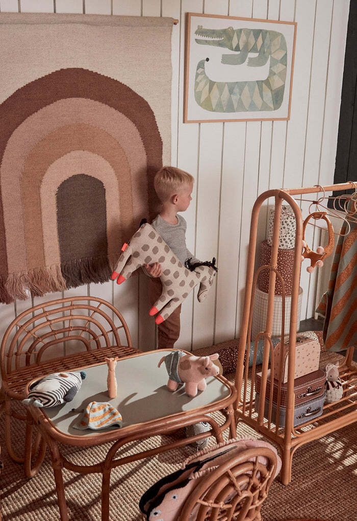 OYOY Mini Opbevaringsbokse 3 stk, Multi - Opbevaring til børneværelset - WWW.HJEM.DK ApS