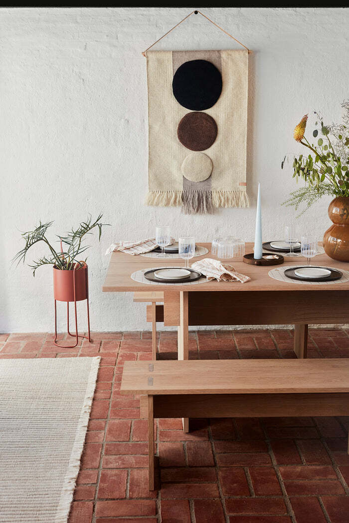 OYOY Putki Løber 75x250 cm, Offwhite - Gulvtæpper - WWW.HJEM.DK ApS