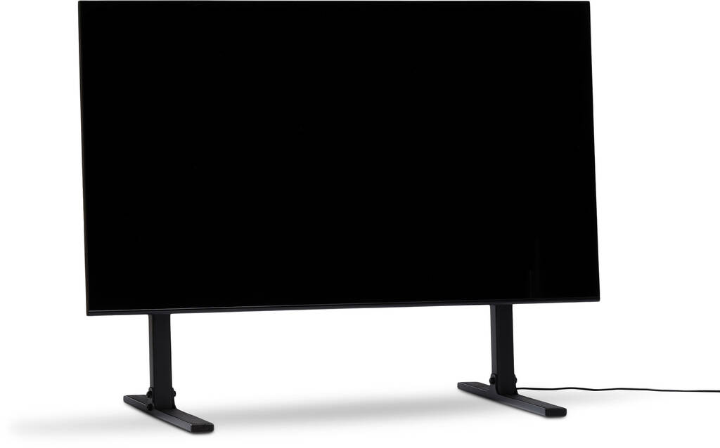 Pedestal Tilted TV-Stander H76 cm, Charcoal - TV-standere - WWW.HJEM.DK ApS