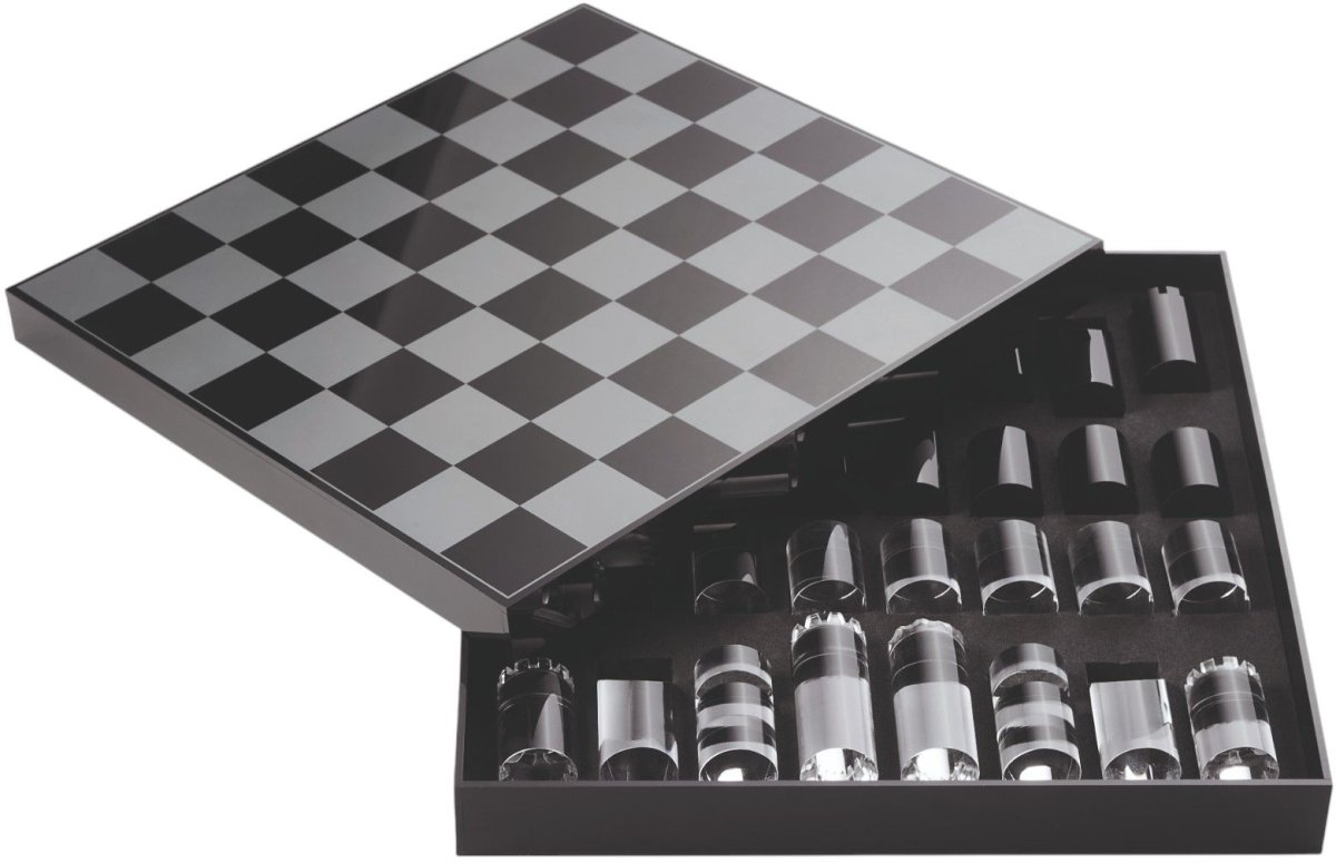 Philippi YAP Schachspiel 28x28 cm, Klar/Schwarz - Gesellschaftsspiele ...