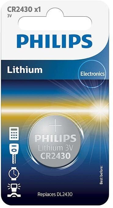 Philips Minicell CR 2430-batteri - Batterier - WWW.HJEM.DK ApS