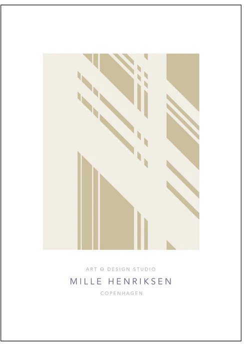 Poster & Frame Mille Henriksen Plakat Entwined 02 30x40 cm - Plakater 30x40 cm - WWW.HJEM.DK ApS