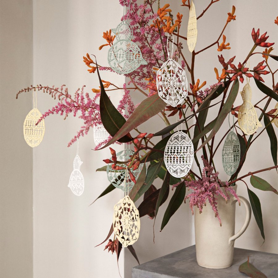 Juna Easter Påskeæg 6 cm, Gul - Øvrigt Boliginteriør - WWW.HJEM.DK ApS