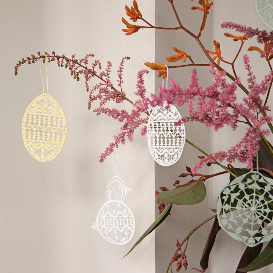 Juna Easter Påskeæg 6 cm, Gul - Øvrigt Boliginteriør - WWW.HJEM.DK ApS