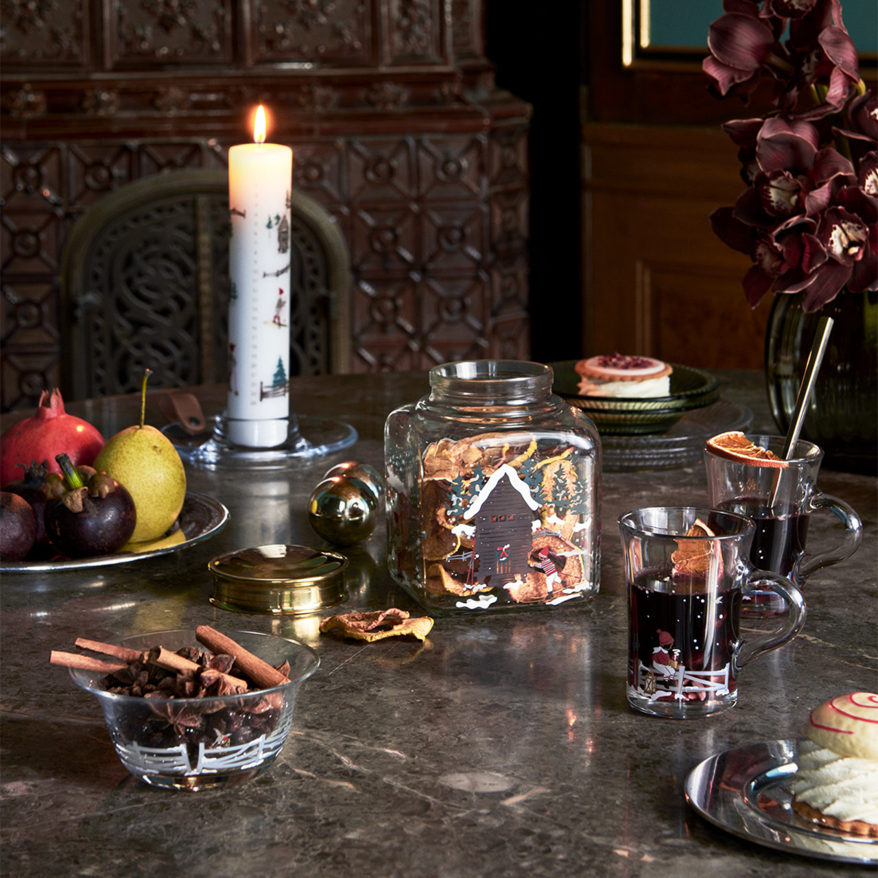 Holmegaard Christmas Jule Hotdring 2019 Multi, 24 cl 2 stk. - Krus med ...