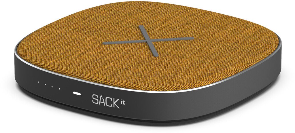 SACKit CHARGEit Trådløs Oplader og Powerbank, Curry - Opladere - WWW ...