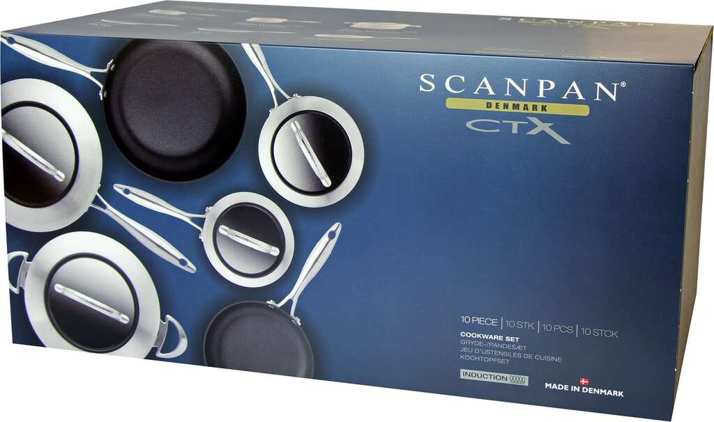 Køb Scanpan CTX Grydesæt 10 Dele