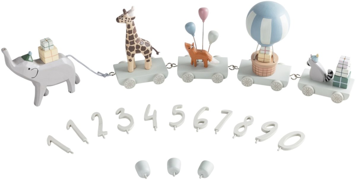 Sebra World of Sebra Fødselsdagstog, Grå - Fødselsdagstog - WWW.HJEM.DK ApS