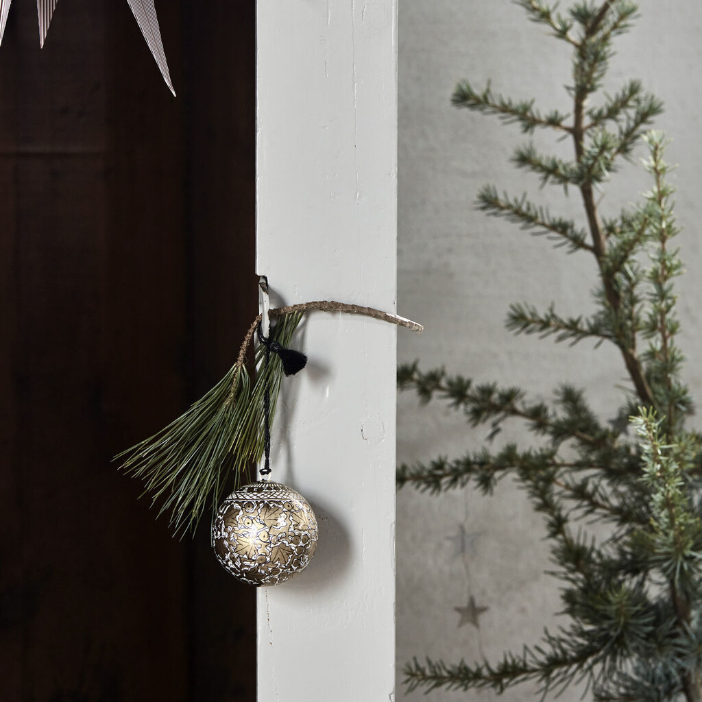 House Doctor Mache Julepynt Ø5 cm, Guld - Øvrigt Julepynt - WWW.HJEM.DK ApS