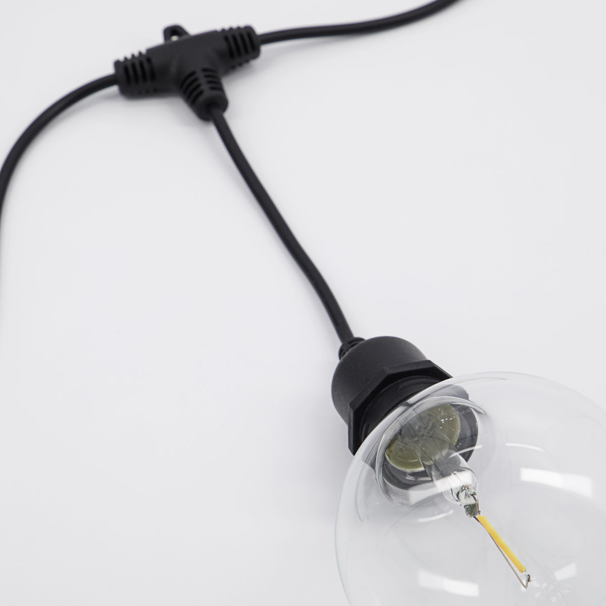 House Doctor Filan Lyskæde 6,4 m, Sort - Udendørs Lyskæder - Hjem.dk