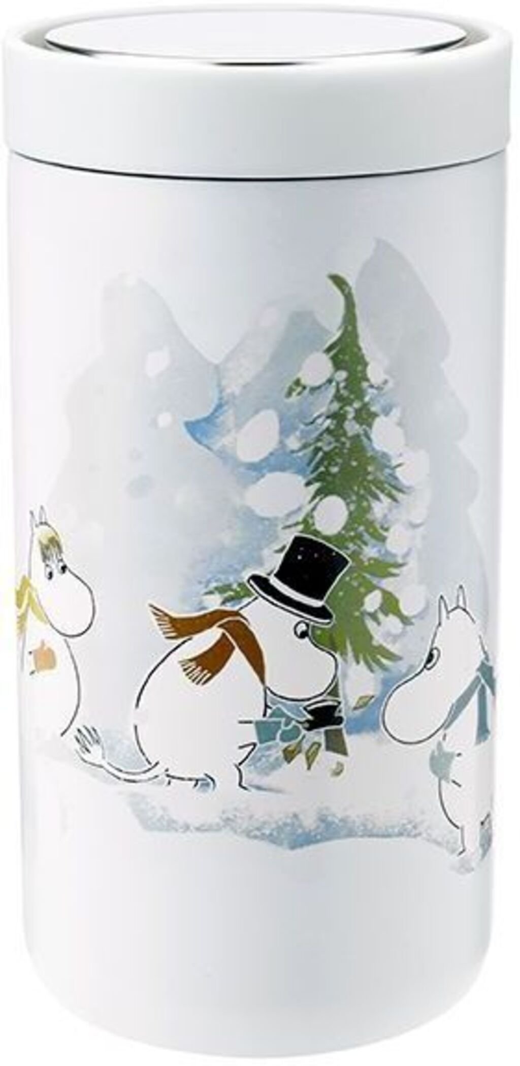 Stelton x Moomin To Go Click Rejsekop 0,2 L, Soft White - Termokrus & -kopper - WWW.HJEM.DK ApS