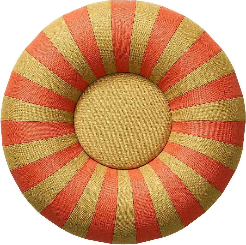 Køb Studio About Float Puf Ø80 cm, Okker/Rød