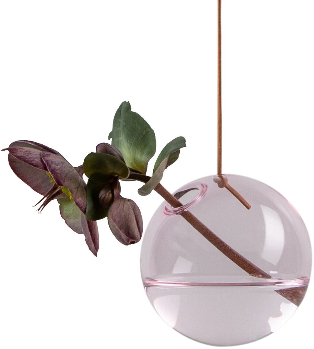 Studio About Hanging Flower Bubble Vase Ø8 cm, Rosa - Vaser - WWW.HJEM ...