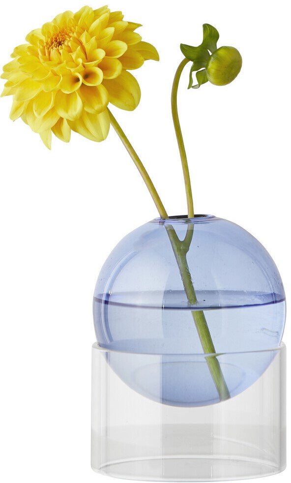 Studio About Standing Flower Bubble Vase H10 cm, Blå - Vaser - WWW.HJEM ...