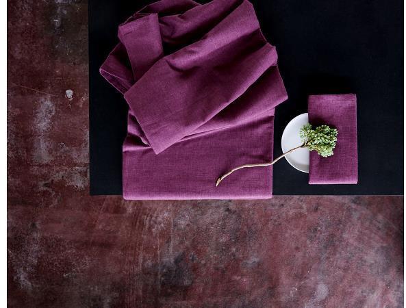Bastian Mundserviet 45x45 cm, Lilla - Servietter - WWW.HJEM.DK ApS