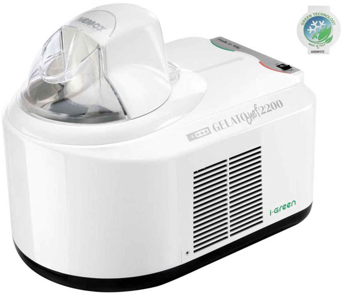 Nemox Gelato Chef 2200 I-Green Ismaskine, Hvid - Ismaskiner - WWW.HJEM ...