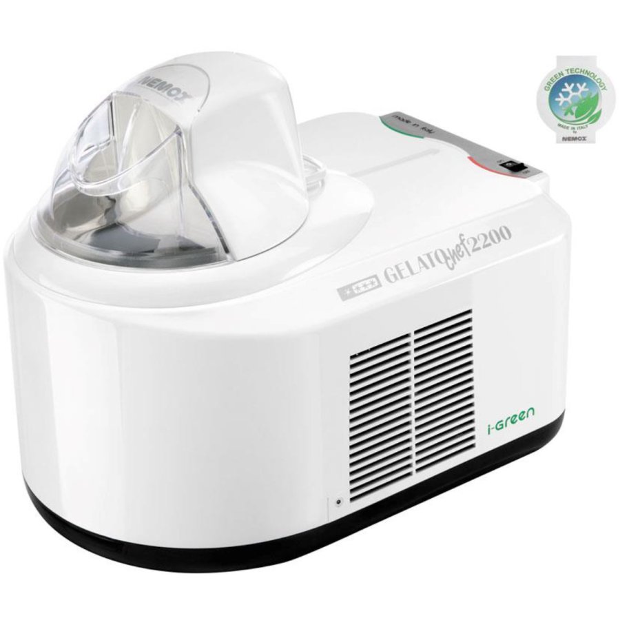 Nemox Gelato Chef 2200 I-Green Ismaskine, Hvid - Ismaskiner - WWW.HJEM ...