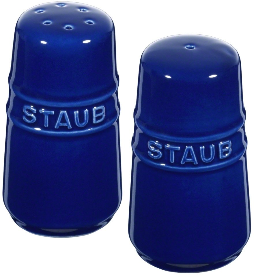 Staub Salt / peber sæt 7 cm, blå - Salt- og Pebersæt - WWW.HJEM.DK ApS