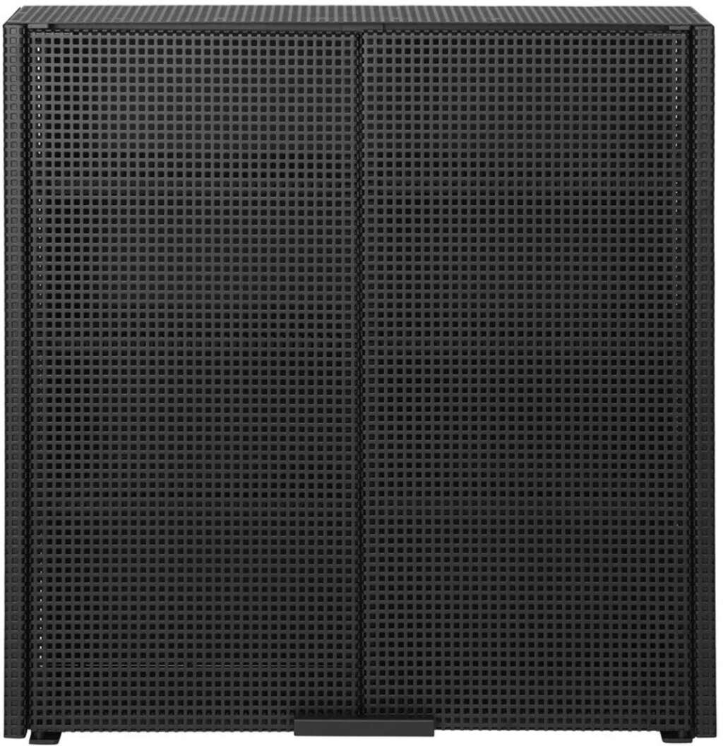 Kristina Dam Studio Grid Vægskab 60x60 cm, Sort - Kommoder og Skabe ...