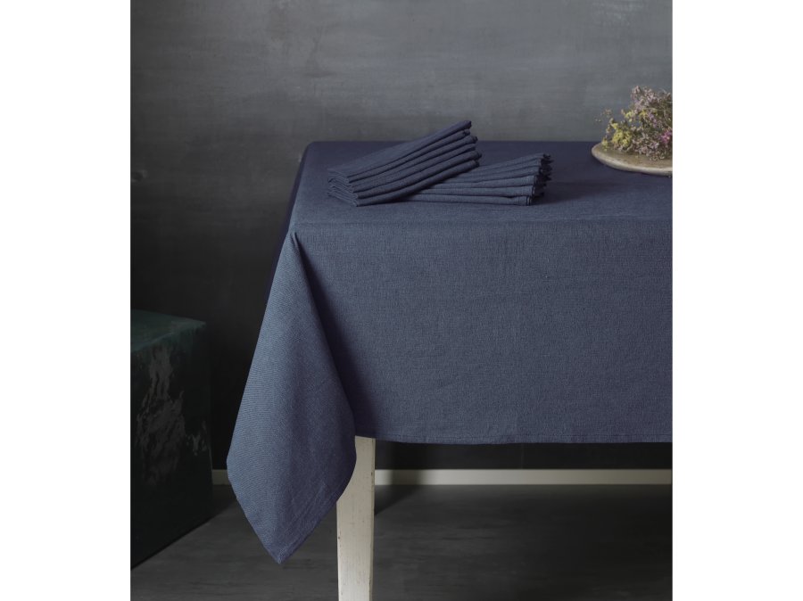 Bastian Mundserviet 45x45 cm, Midnight Blue - Servietter - WWW.HJEM.DK ApS