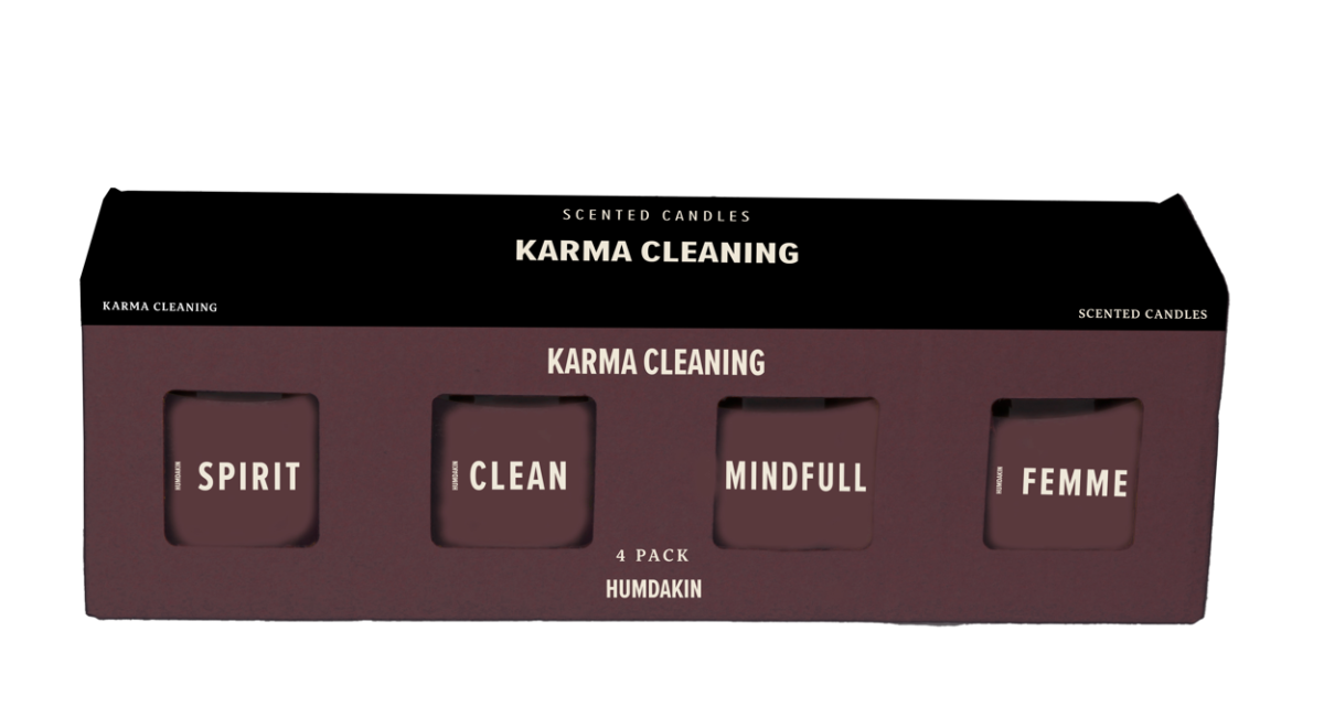 Humdakin Karma Cleaning Duftlys 4 stk - Stearinlys - WWW.HJEM.DK ApS